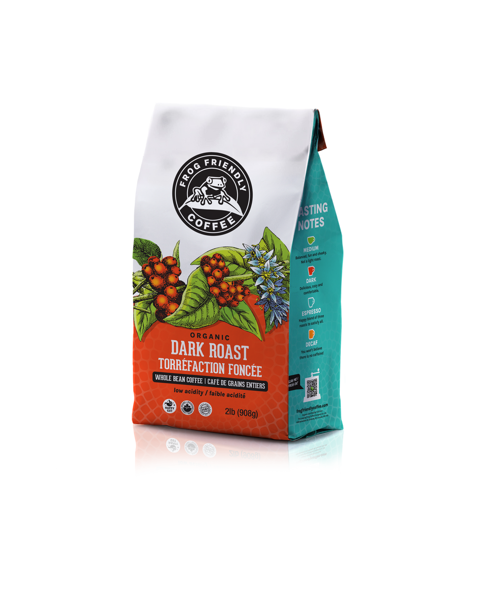 Dark Roast | Whole Bean 2LB – Frog Friendly Coffee